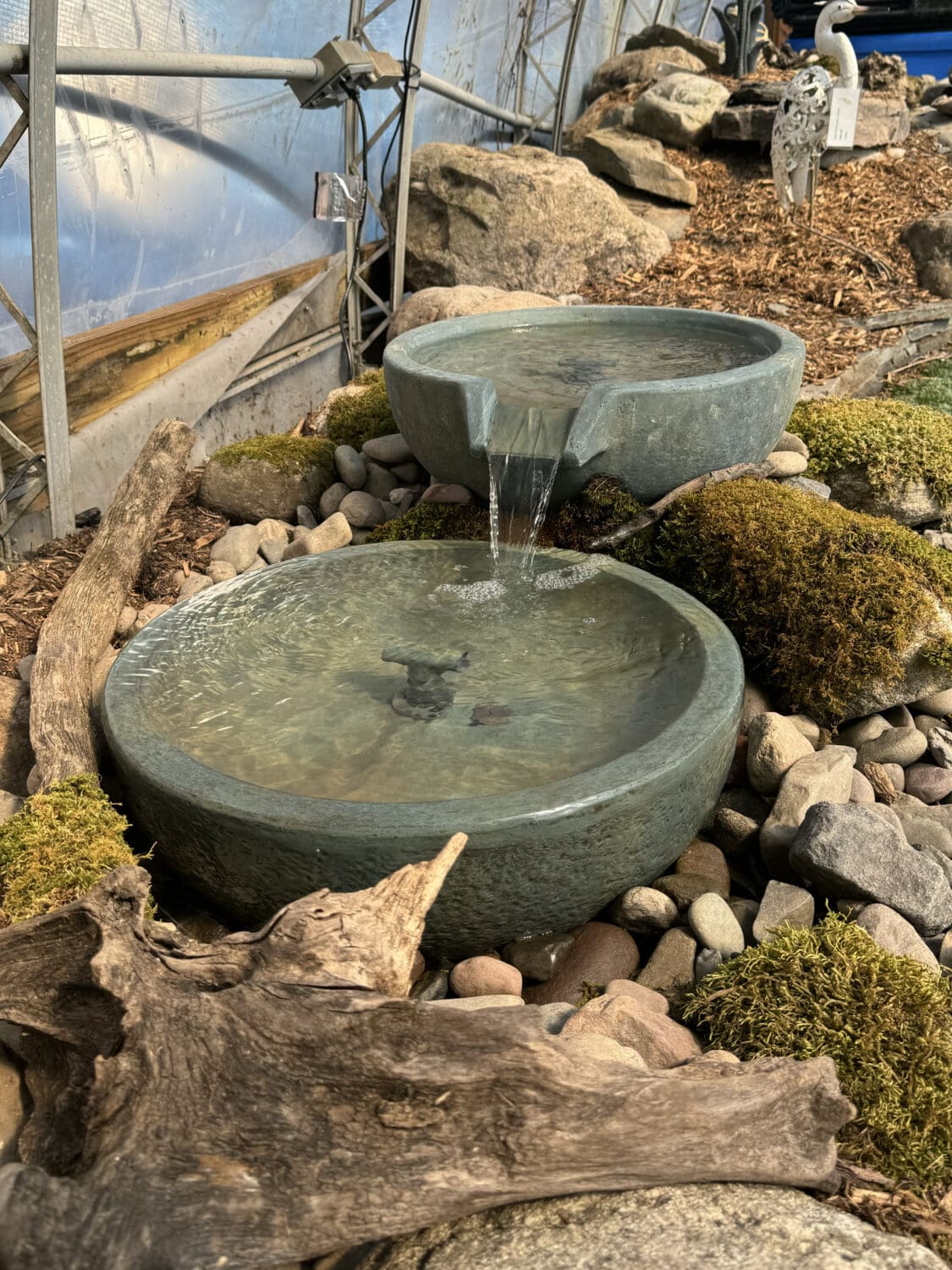 Mini Spillway Bowls | Garden State Koi Pond & Waterfall Design Center