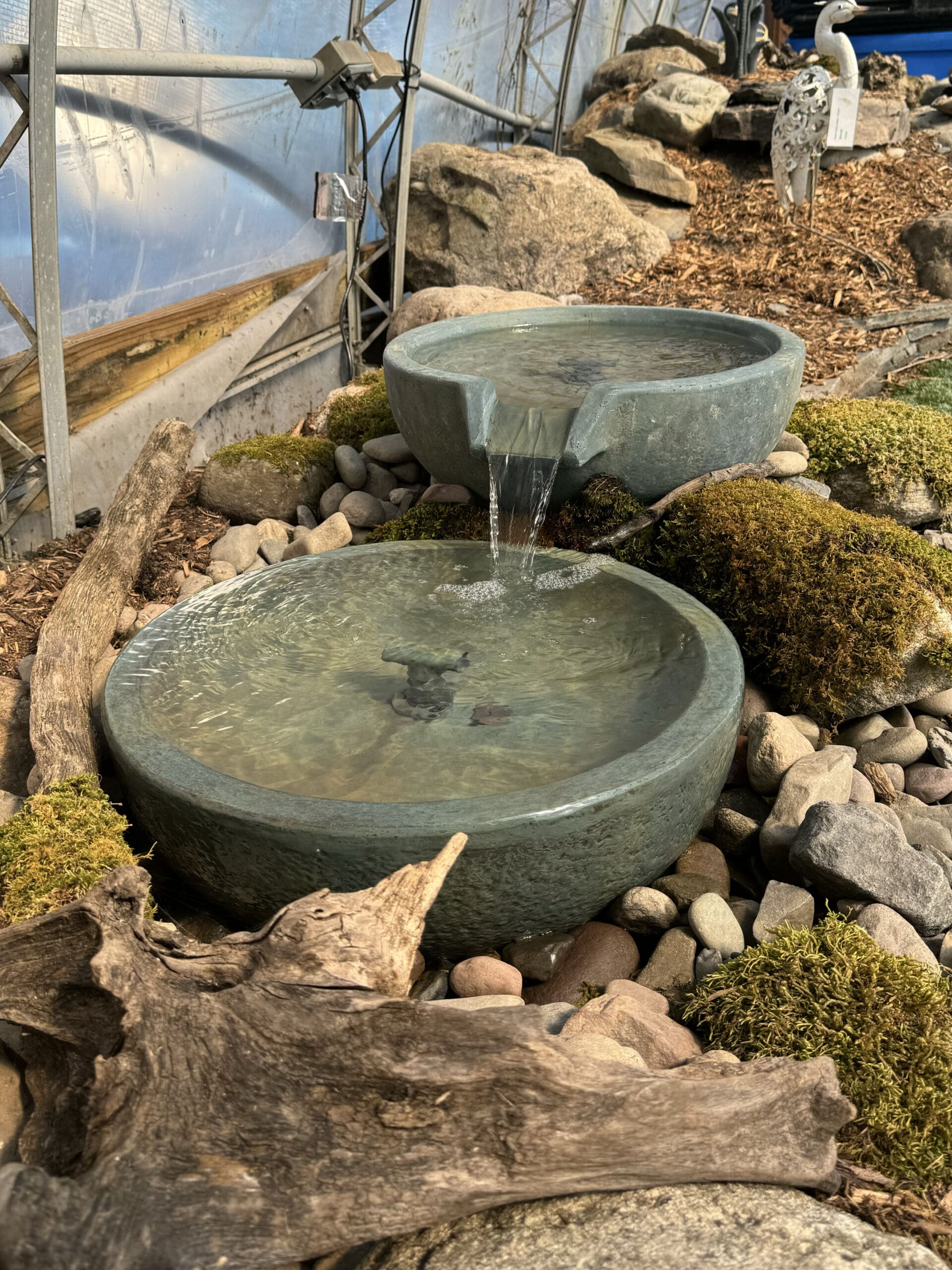Mini Spillway Bowls | Garden State Koi Pond & Waterfall Design Center